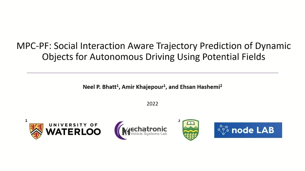 MPC-PF Trajectory Prediction: Supplementary Video - YouTube