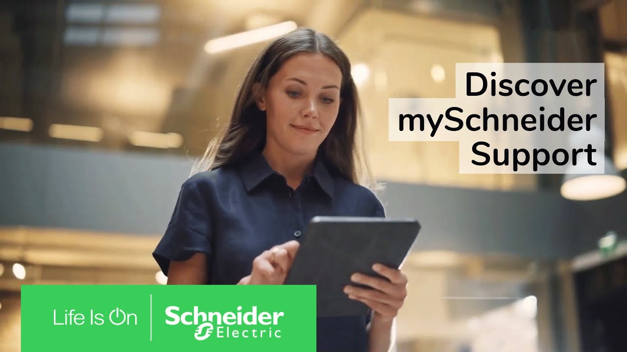 Get support in a click: Discover mySchneider Support | Schneider ...