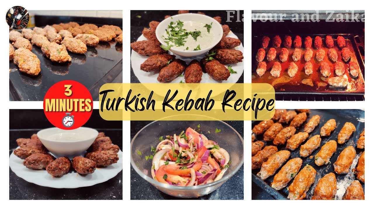 Make Delicious Mini Turkish Kebabs in Under 5 Minutes! | Flavour And ...