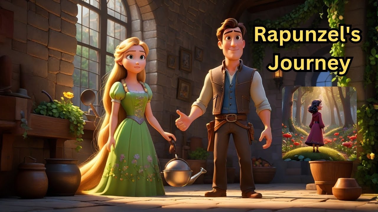 Rapunzel's Journey to Freedom #rapunzel - YouTube