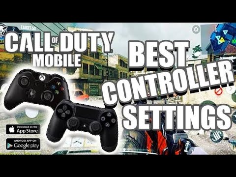 call of duty mobile controller settings - YouTube