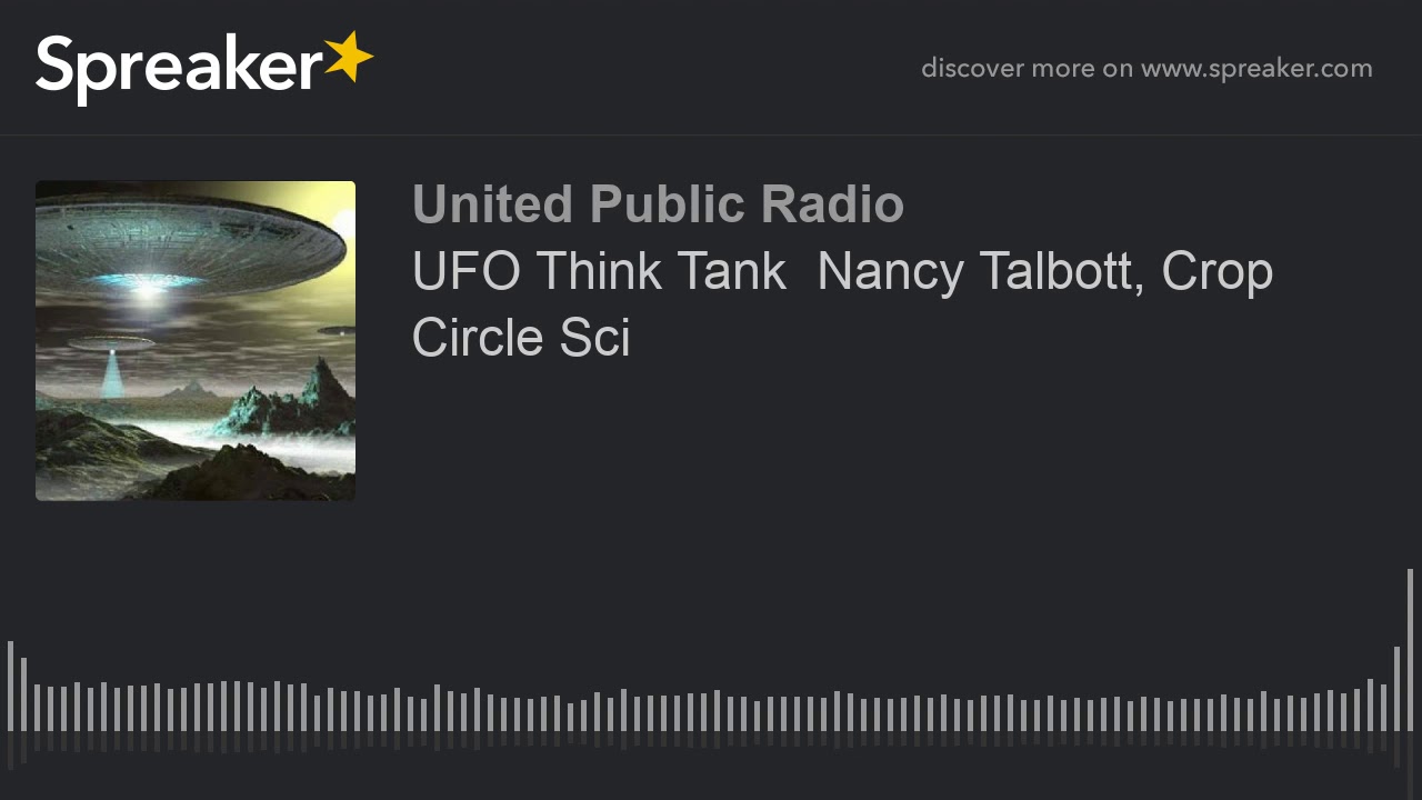 UFO Think Tank Nancy Talbott, Crop Circle Sci - YouTube