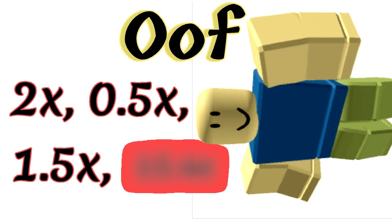 12 Types Of Roblox Oofs!! - YouTube