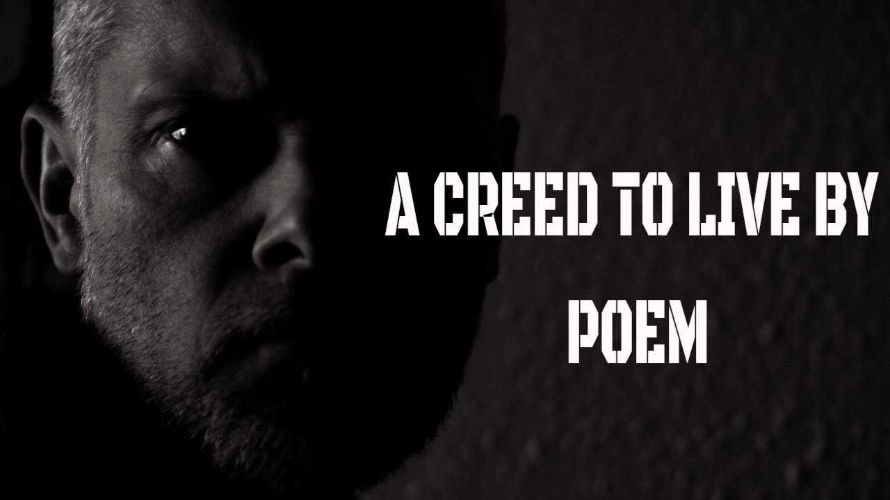 Inspirational poem | A Creed To Live By Poem | Nancye Sims - YouTube