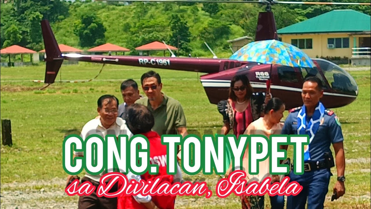 Cong. Tonypet Albano sa Divilacan, Isabela ️ - YouTube