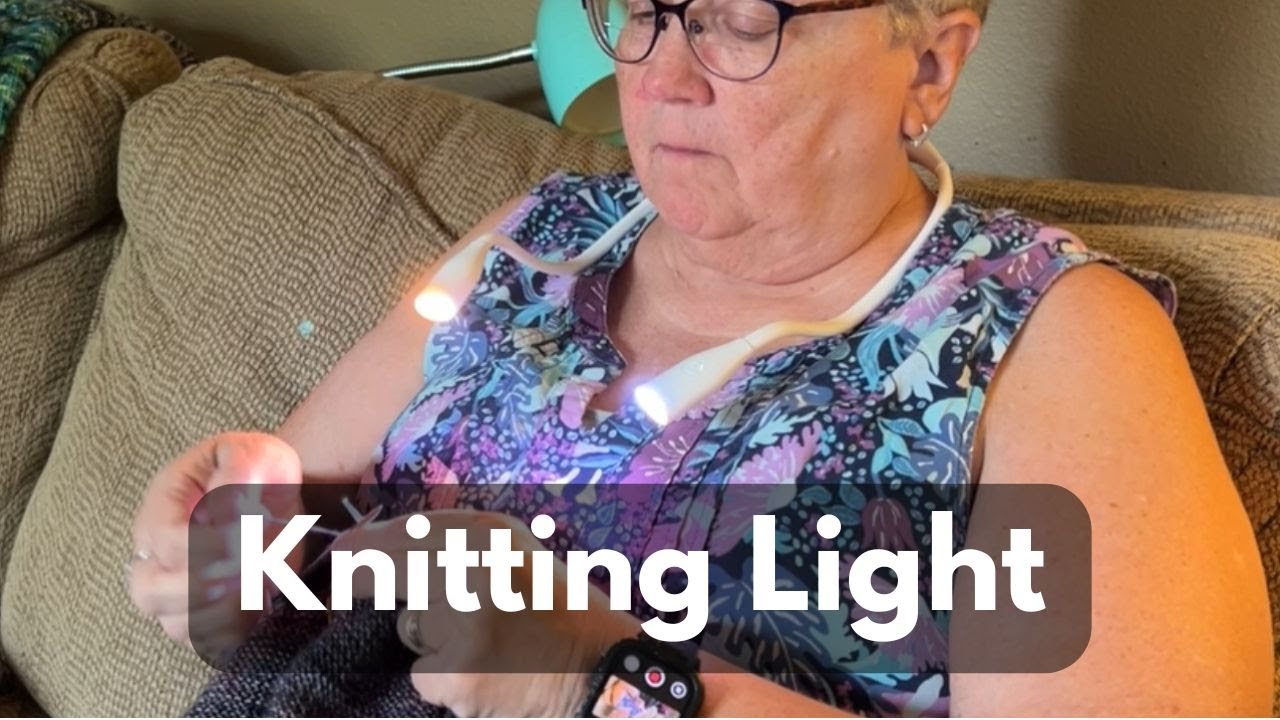 Lumos Knitting Light, Crafter Light Around Neck for Knitters and ...