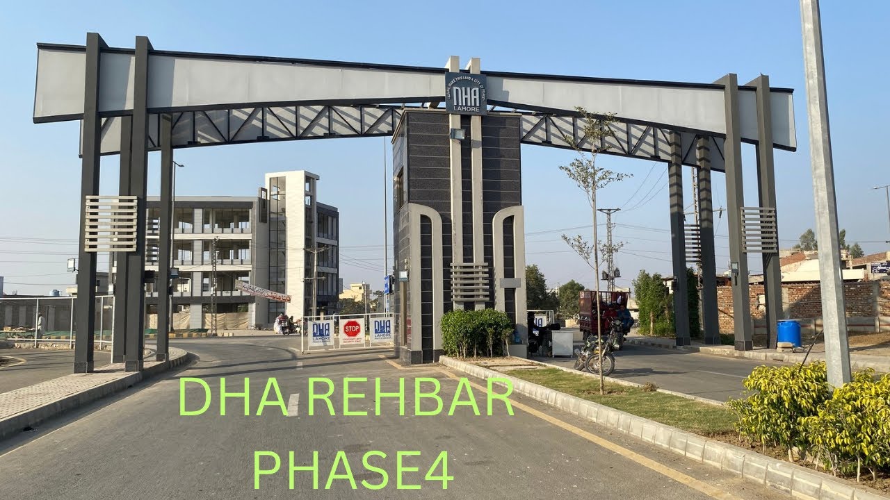 DHA Rehbar Phase 4 Plots Rates and Future - YouTube