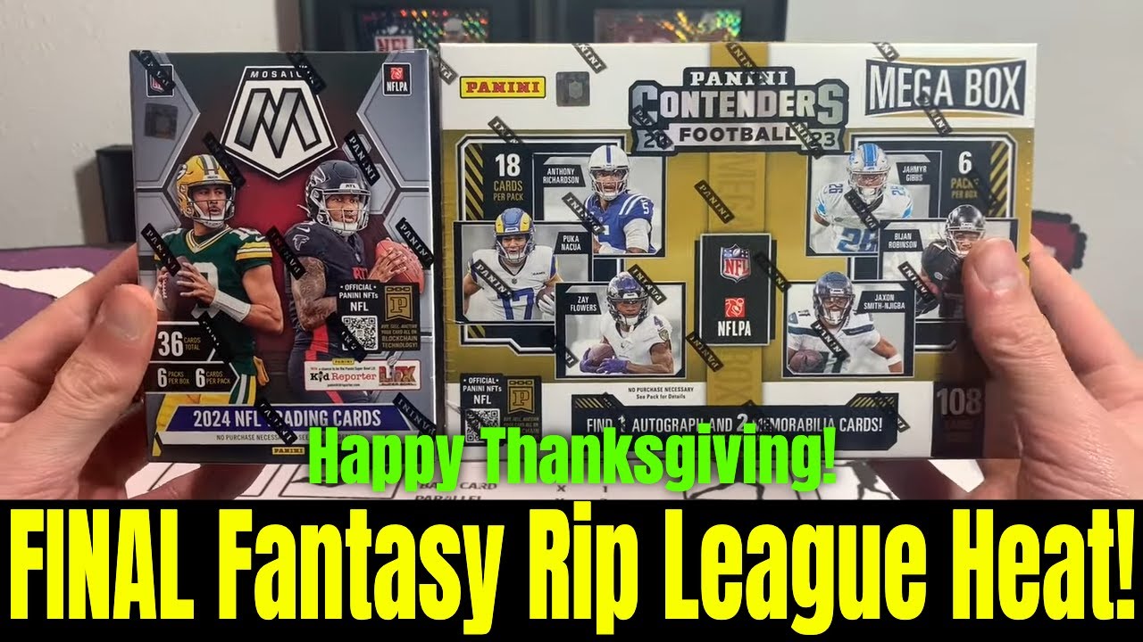 The FINAL Heat Of 2024's Fantasy Rip League!! SOLID Lineup! HAPPY ...