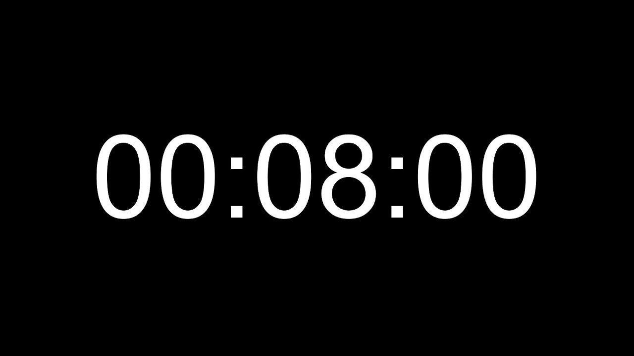 8 MINUTE TIMER - YouTube