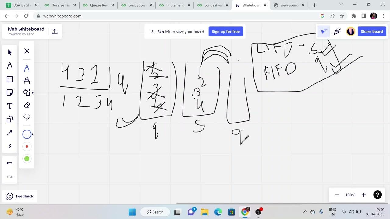 Queue Reversal | python | stack | Shradha Didi & Aman Bhaiya dsa sheet ...
