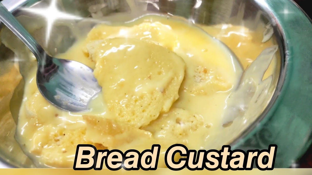 Bread Custard Recipe 🤤 !! Custard Desert 🥳ll Sameena Cooking ll - YouTube