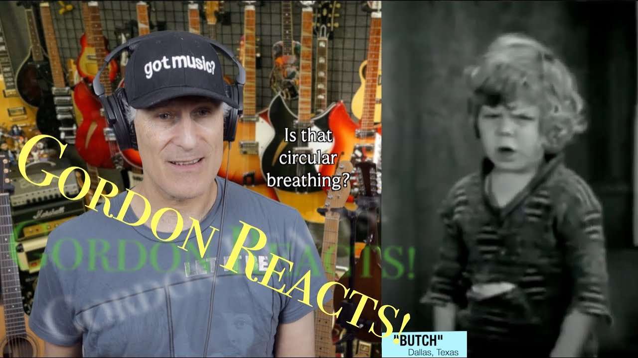 Gordon Reacts to the artist known as "Butch." - YouTube