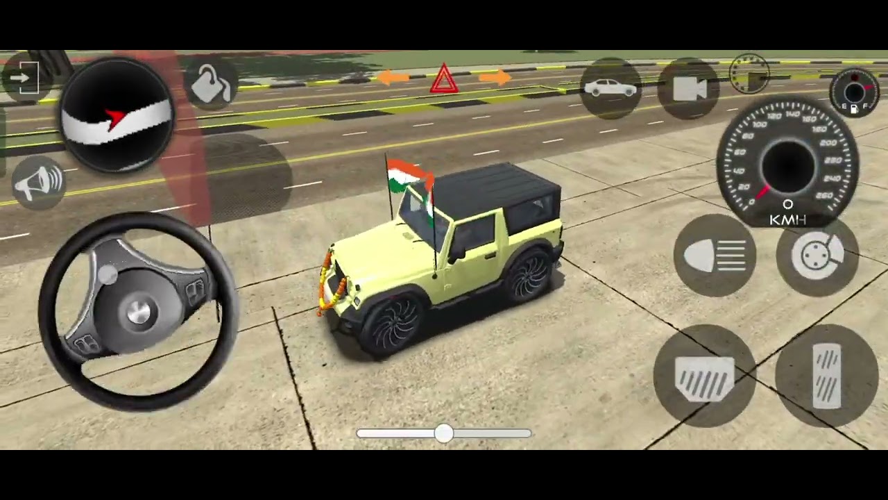 🚙 Kids Driving Mahindra Thar Toy Car | Fun Ride On Car Game 👶 ️ - YouTube
