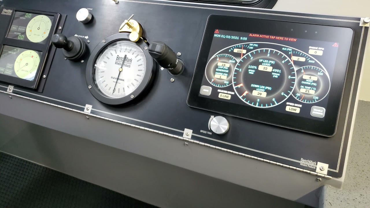 BenchMark Wireline - Combo Wireline Truck - Constant Speed - YouTube