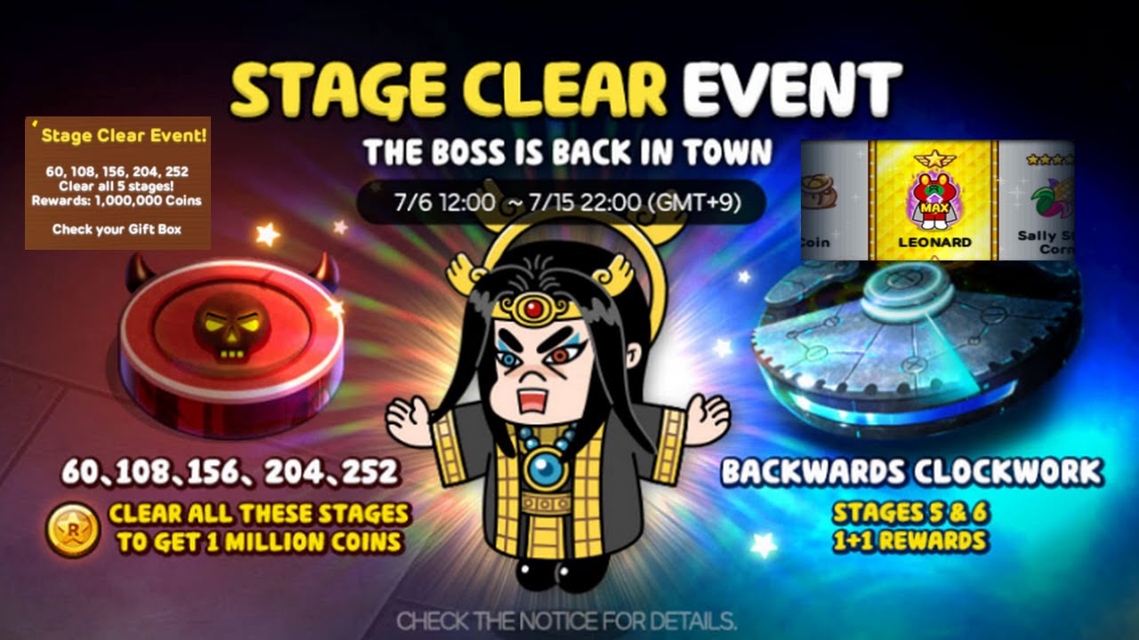 [ LINE Rangers ] STAGE CLEAR EVENT 6 - 15 JULY - YouTube