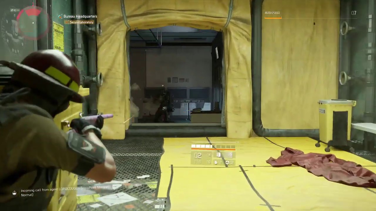 The Division 2 Defeat Shield Miniboss with Black Market T821 - YouTube