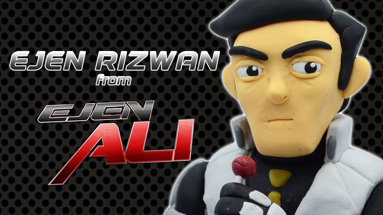 Ejen Rizwan | Ejen Ali | Seni Tanah Liat Polimer / Polymer Clay - YouTube