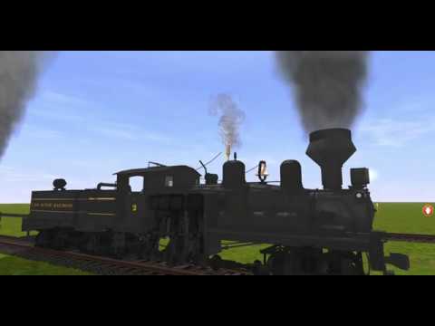 Trainz A New Era: Geared Steam Locomotives - YouTube