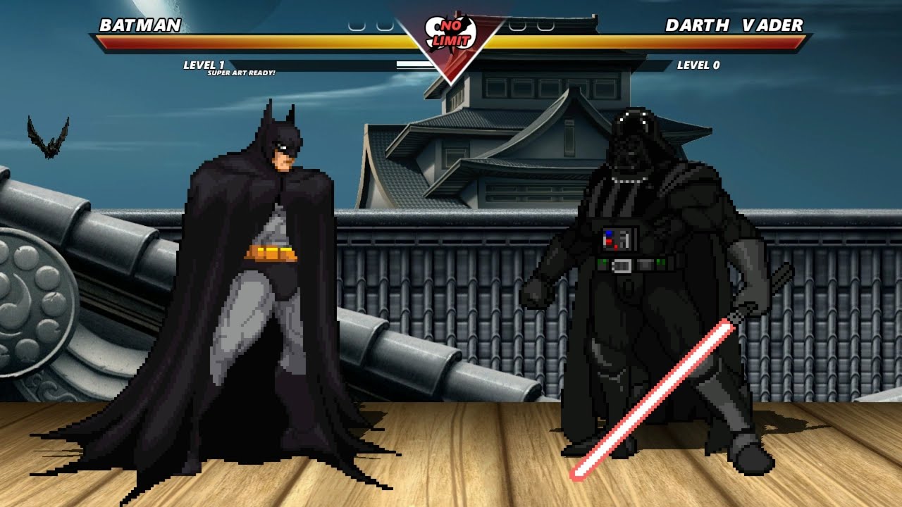 BATMAN vs DARTH VADER - Highest Level Amazing Fight! - YouTube