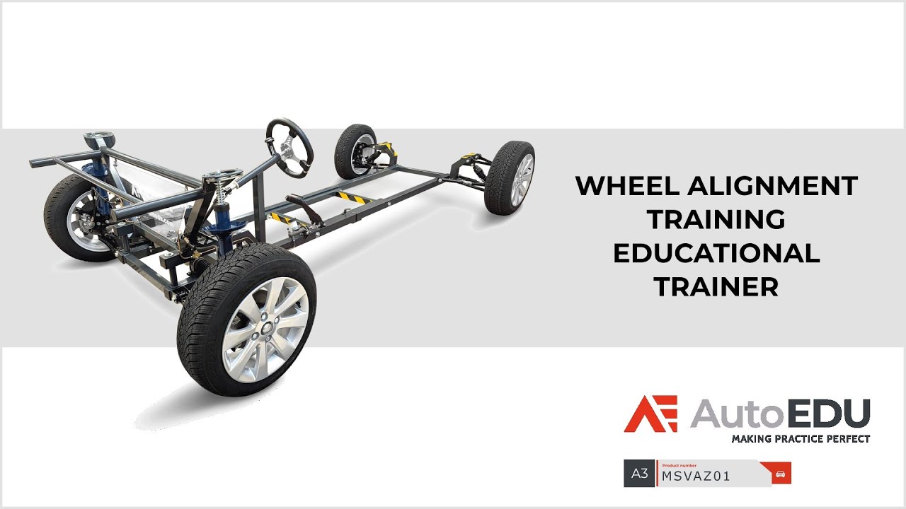 HOW TO DO WHEEL ALIGNMENT? Educational trainer from AutoEDU - YouTube