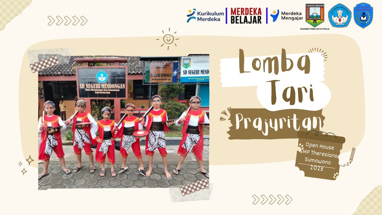 Tari Prajuritan Kab. Semarang - SDN Mendongan (Lomba Open House SMP ...