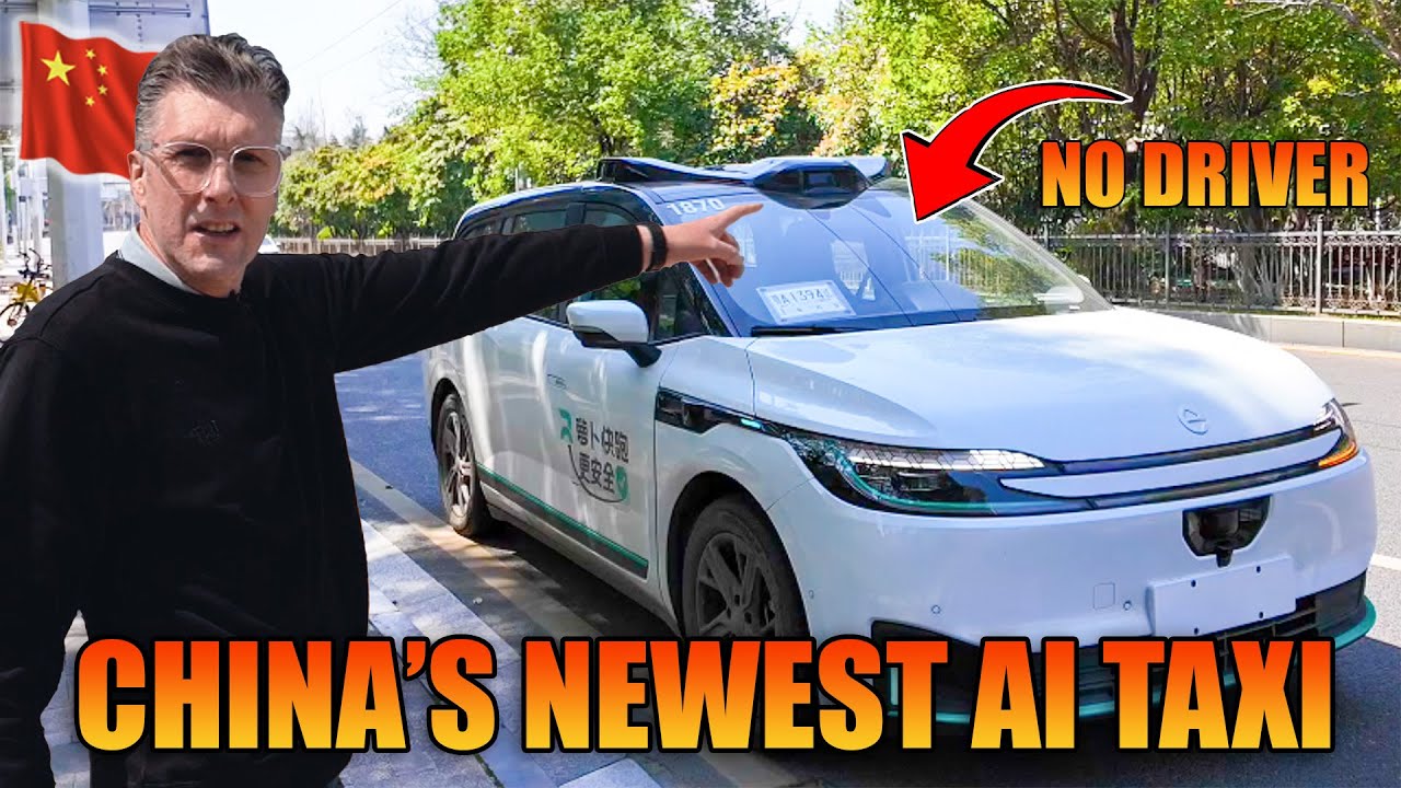 Inside China's LATEST Driverless Robotaxi | Apollo Go RT6 - YouTube