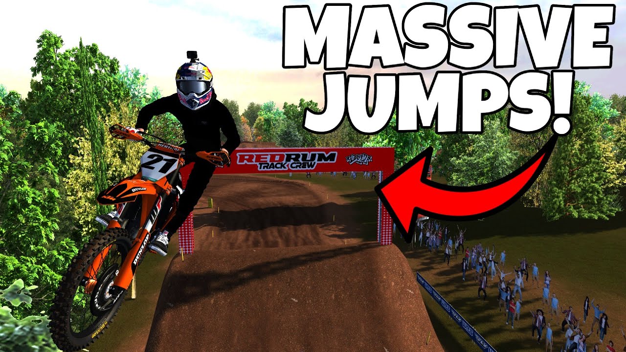 THIS NEW FREE TRACK HAS MASSIVE JUMPS IN MX BIKES! - YouTube