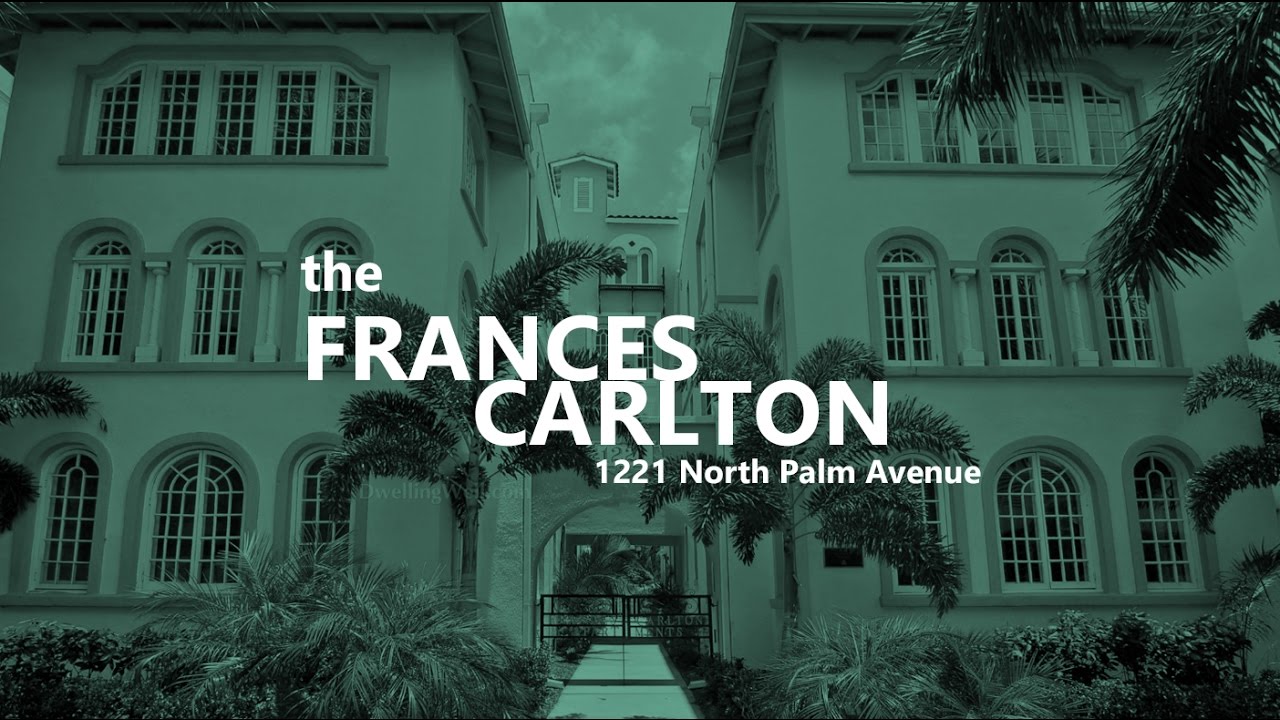 Frances Carlton - Matt Morris 941.320.3960 / downtown Sarasota condos ...