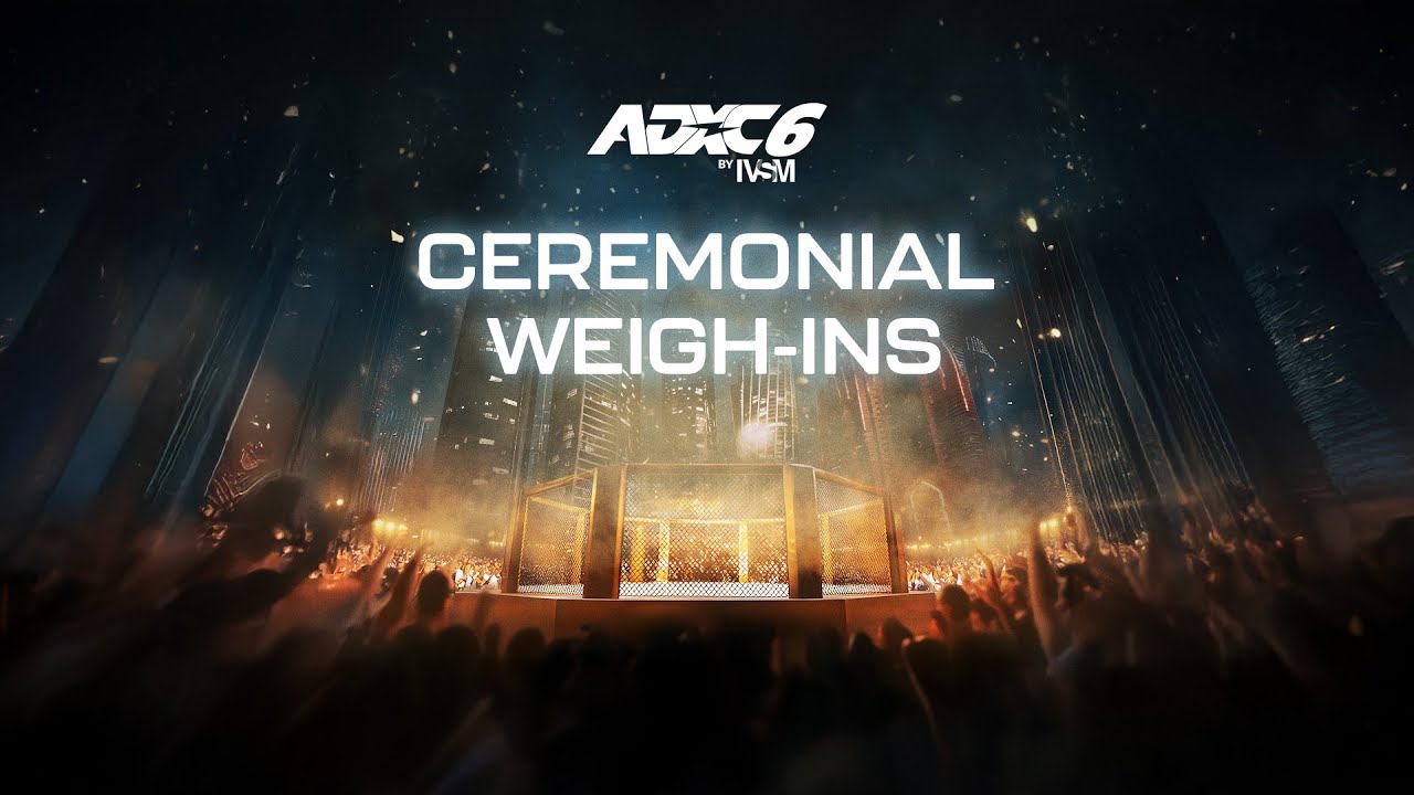 ADXC 6 - Ceremonial Weigh In - YouTube