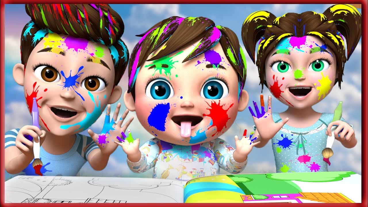 Color Song , Mixing Colors Song 👶 THE BEST Song for Children | Banana ...