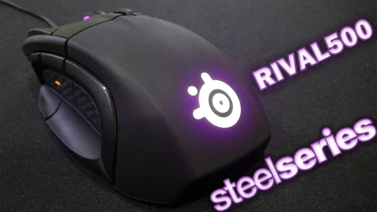 SteelSeries Rival 500 - обзор пятнадцатикнопочной мыши с виброэффектом - YouTube