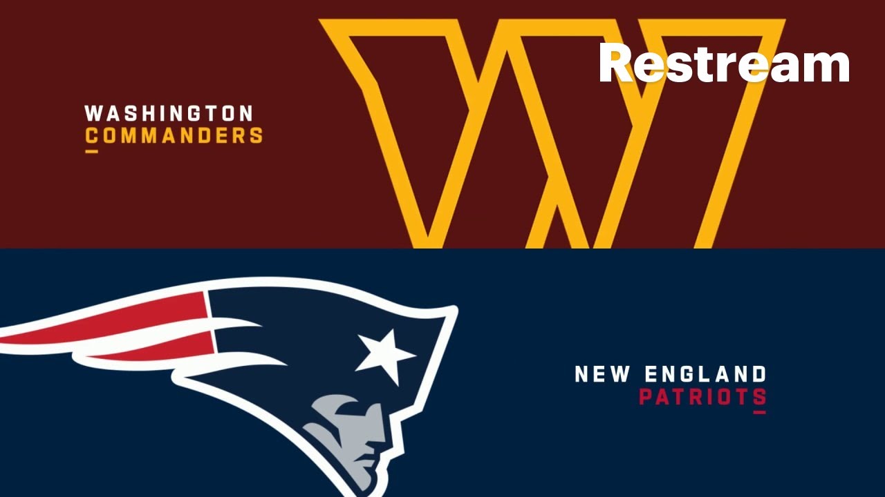 Washington Commanders vs New England Patriots NFL Week 1 Preseason ...