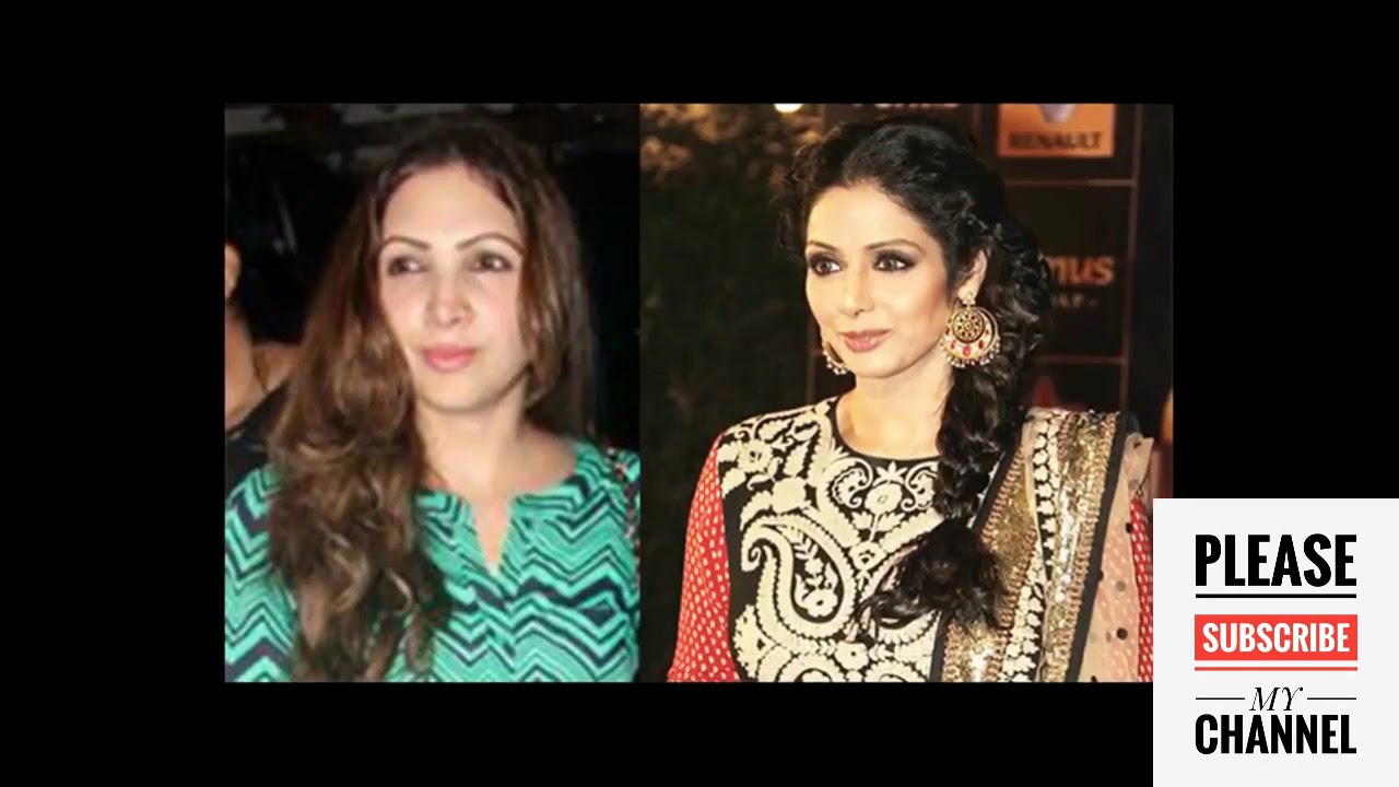Actress Sridevi with Sister,Mother,Father Full Family unseen Photos ...