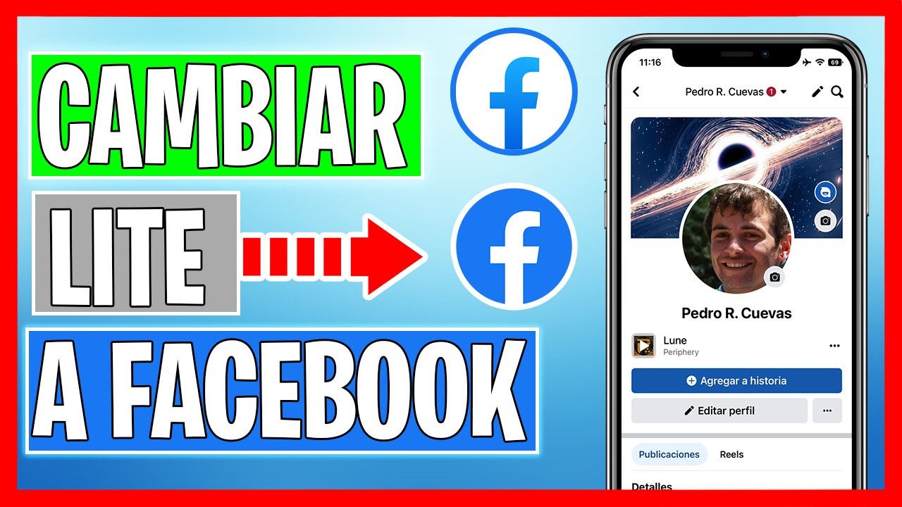 Como Cambiar de Facebook Lite a Facebook Normal - YouTube