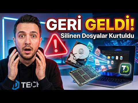 🚨 Silinen Dosyaları Geri Getirdim! TestDisk ile Partition Kurtarma (Ücretsiz)