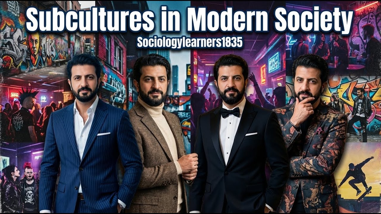 Subcultures in Modern Society | Sociology - YouTube