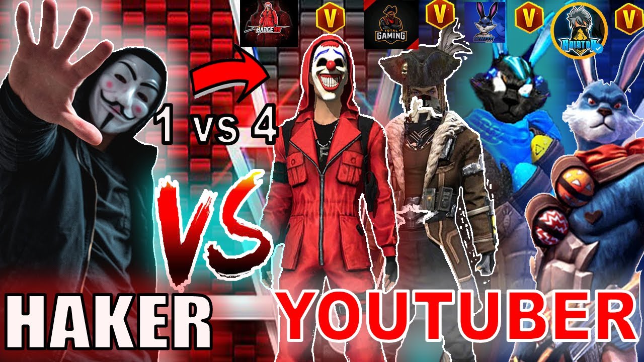 Hacker VS Youtubers (Ajjubhai, Bage99, Raistar, white444)- 😲 - YouTube