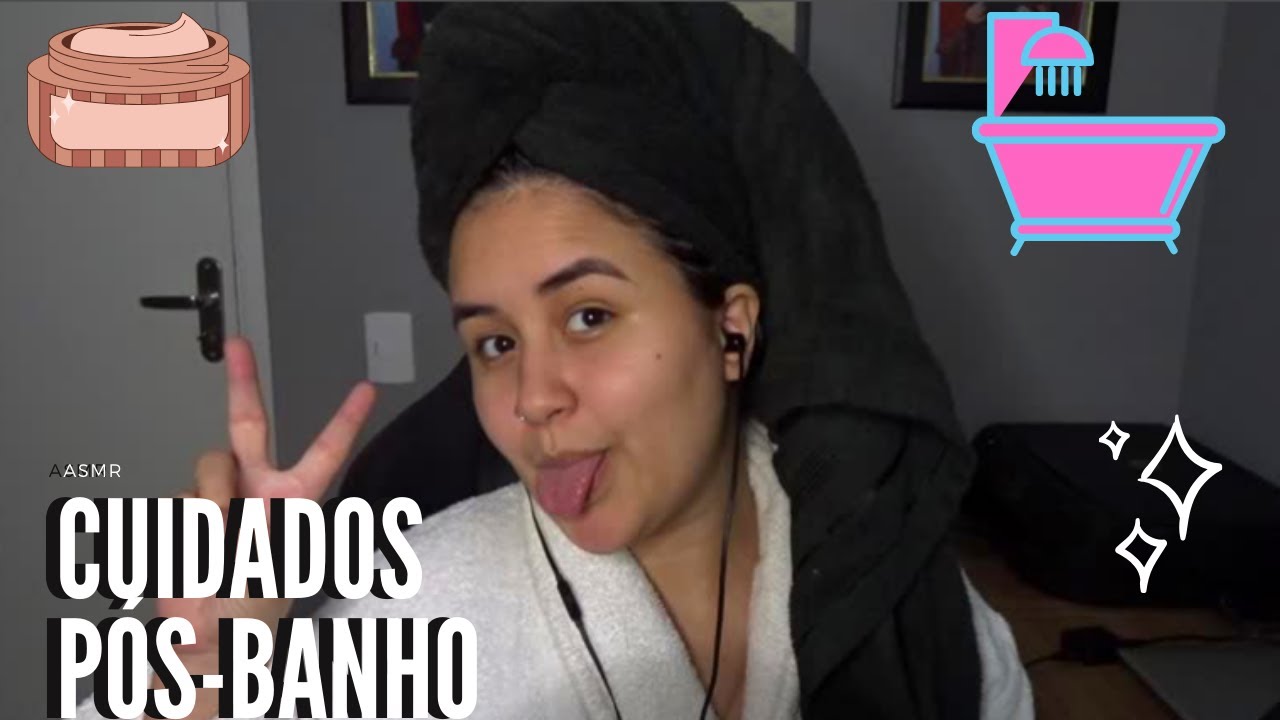 ASMR: CUIDADOS PÓS-BANHO (SONS DE ESCOVA) - YouTube