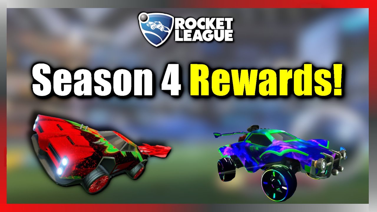 Rocket League RANKED SEASON 4 REWARDS REVEALED! - YouTube