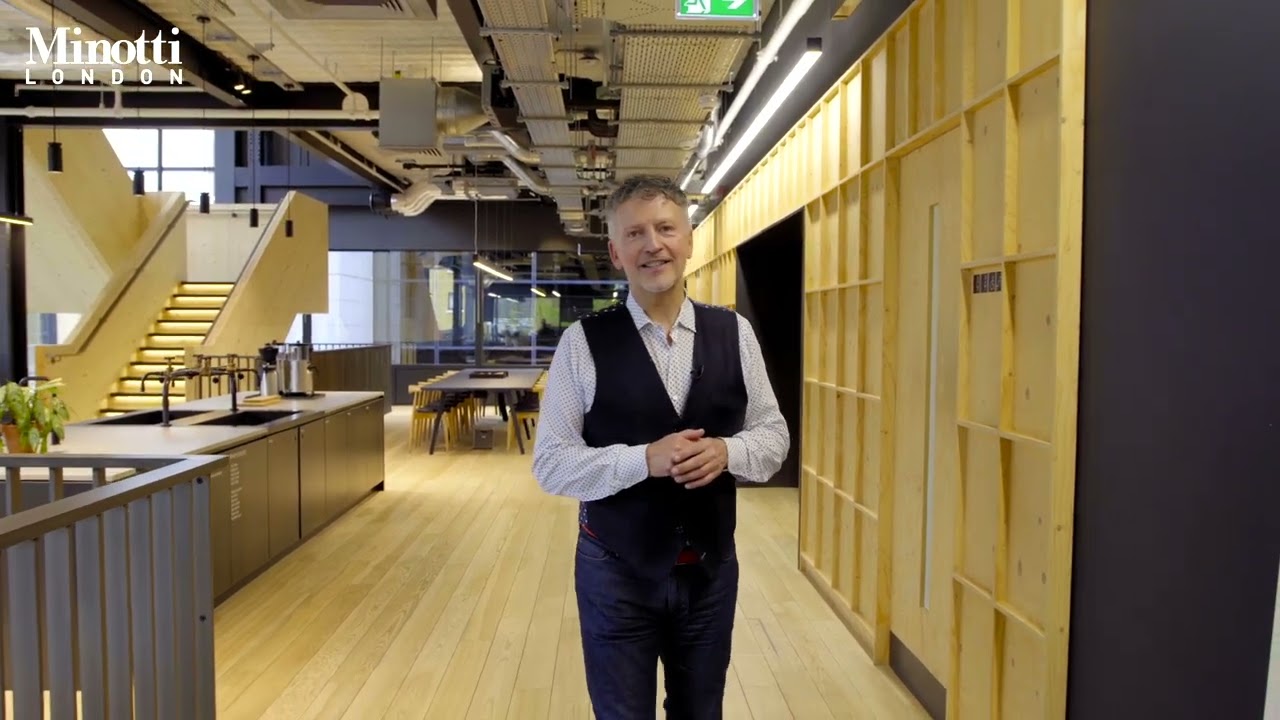 Minotti London - Collin Burry Walkthrough at the Gensler London Offiece ...