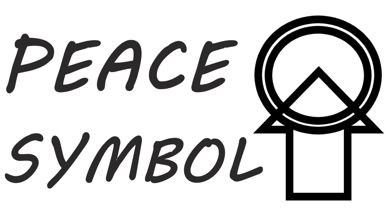 Making a Peace Symbol using ONLY an Arrow and 2 Circles in Paint 3D ...