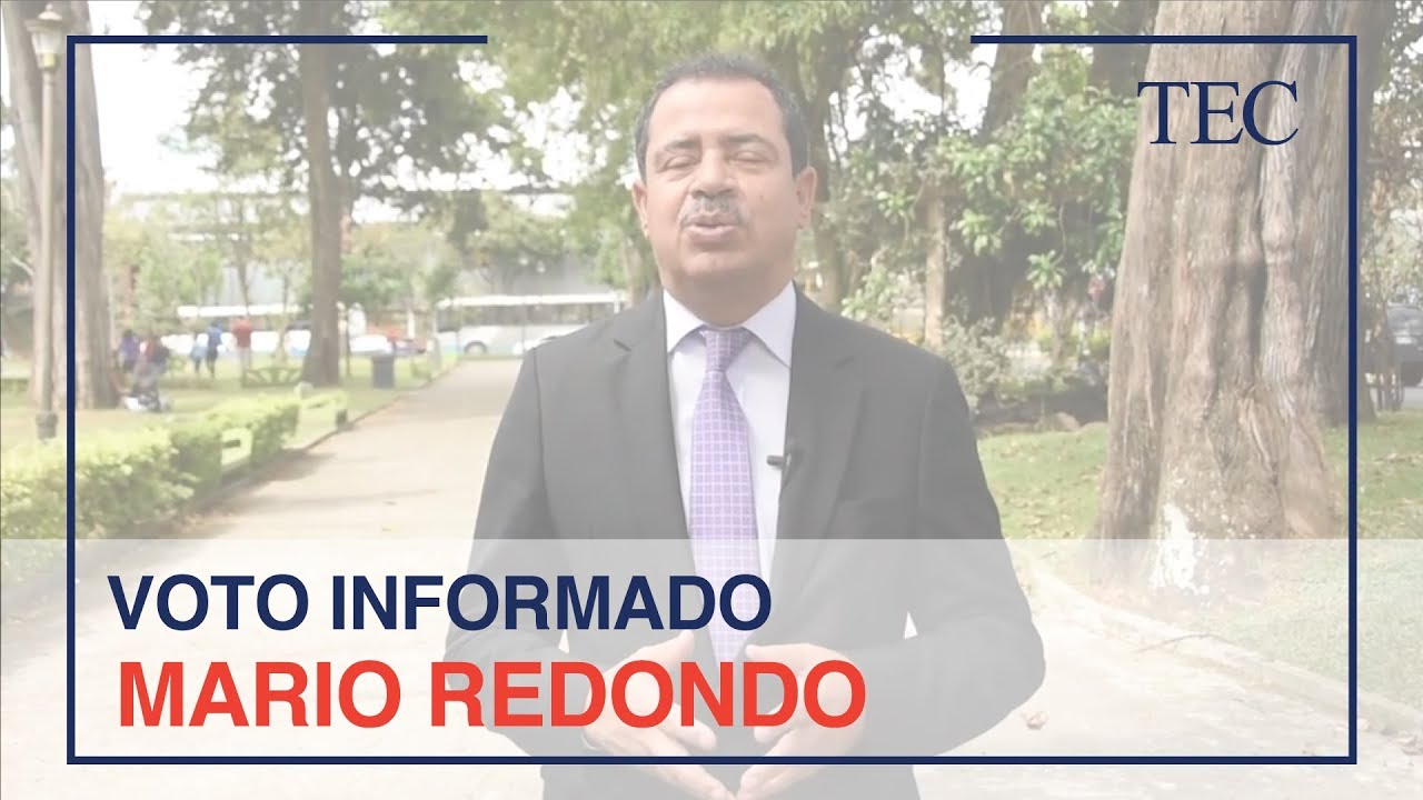 Voto informado, Mario Redondo - YouTube