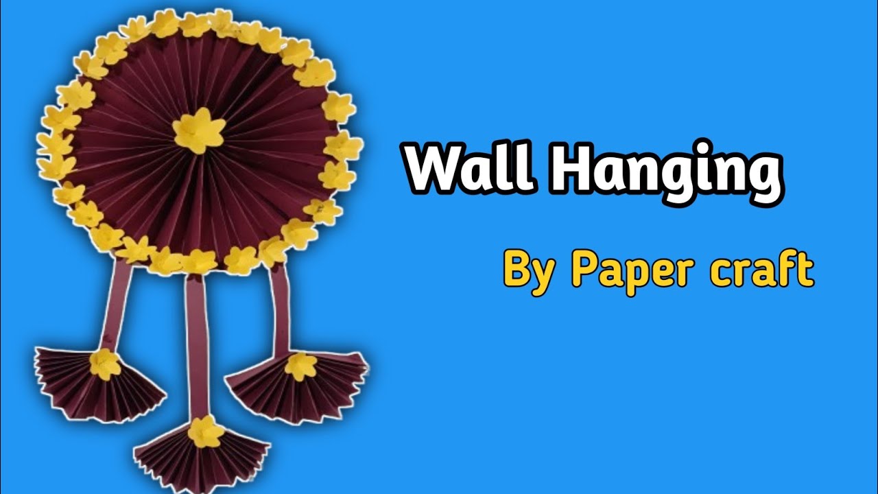 DIY Amazing wall hanging!! how to make wall hanging at home!! - YouTube