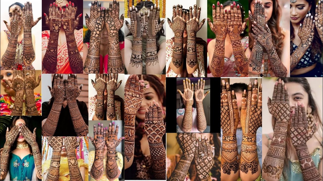 Back hand dulhan mehndi designs| Easy and simple mehndi designs| suhani creativity - YouTube