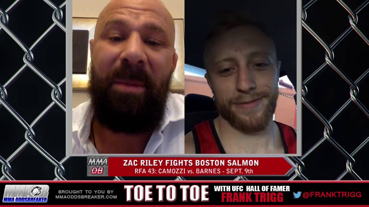 RFA 43's Zac Riley talks historic upset victory and next undefeated ...