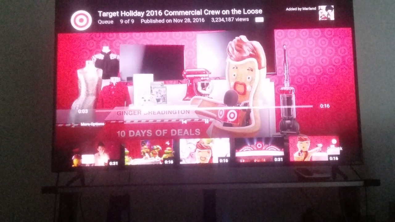 TARGET HOLLIDAY 2016 COMMERCIAL CREW ON THE LOOSE - YouTube