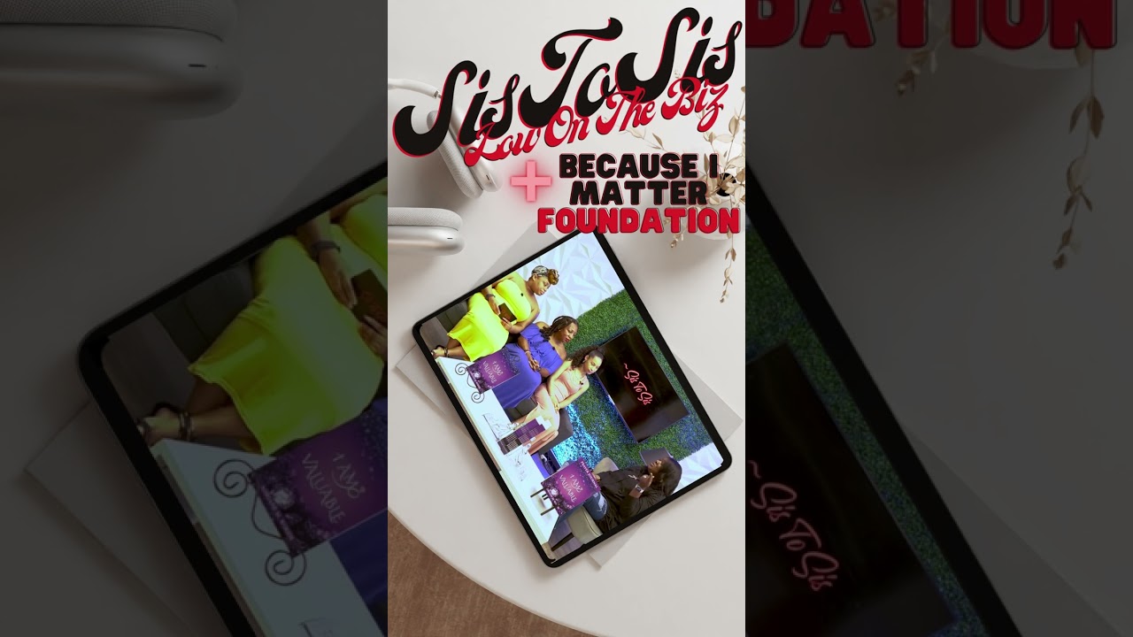 Talking about "Because I matter Foundation" - YouTube