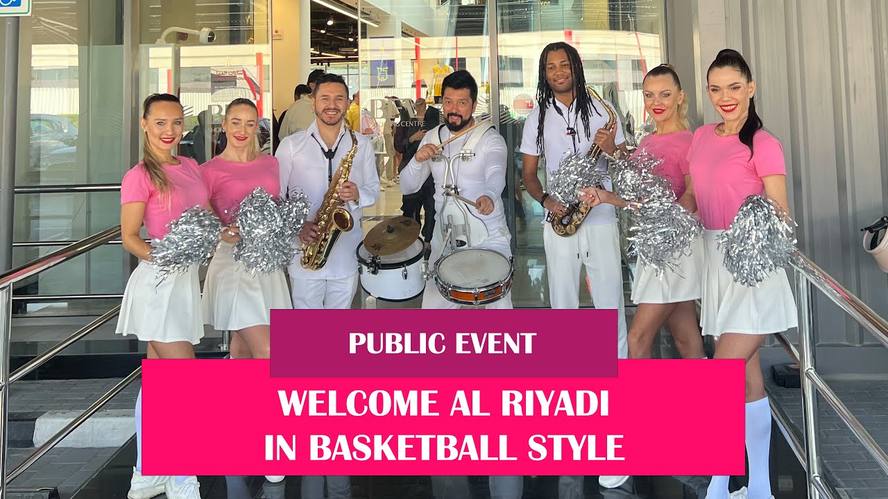 WELCOME AL RIYADI IN BASKETBALL STYLE - YouTube