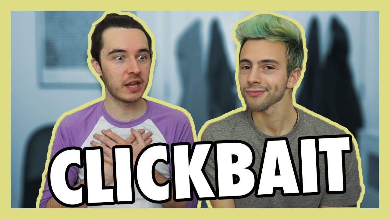 THIS IS CLICKBAIT. - YouTube