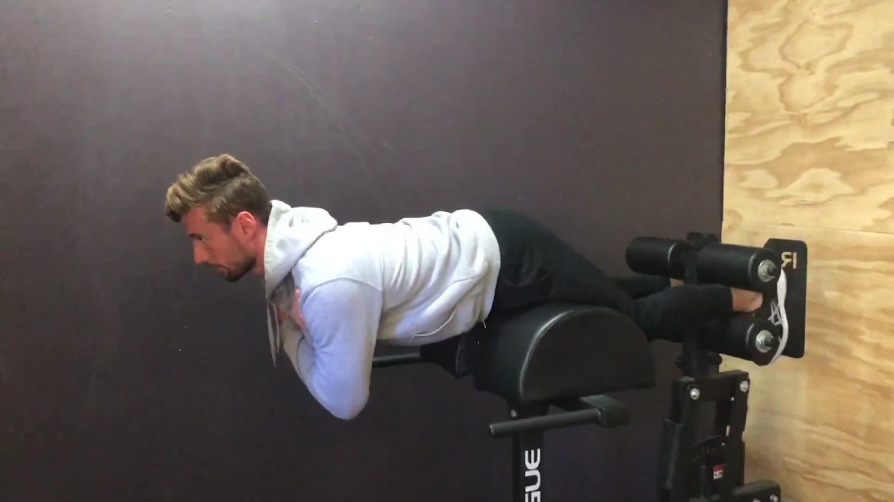 Bent knee Sorenson Holds (Hamstring rehab) - YouTube